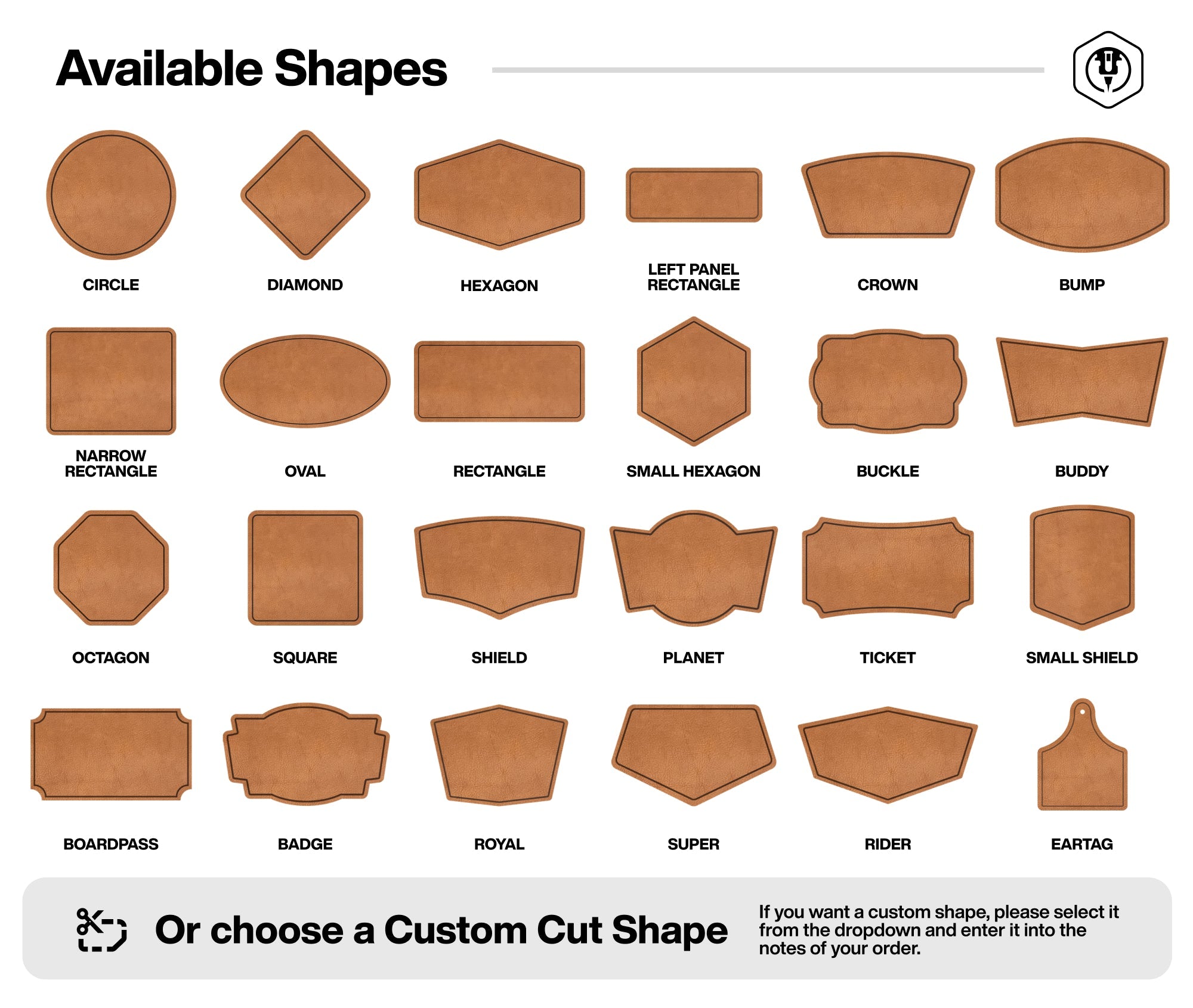 Custom Leather Patch Perforated Rope Hat