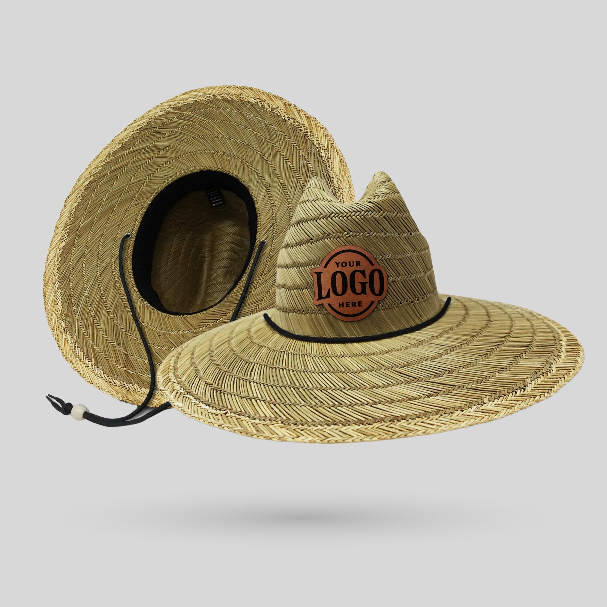Personalized Straw Natty Wake Hat