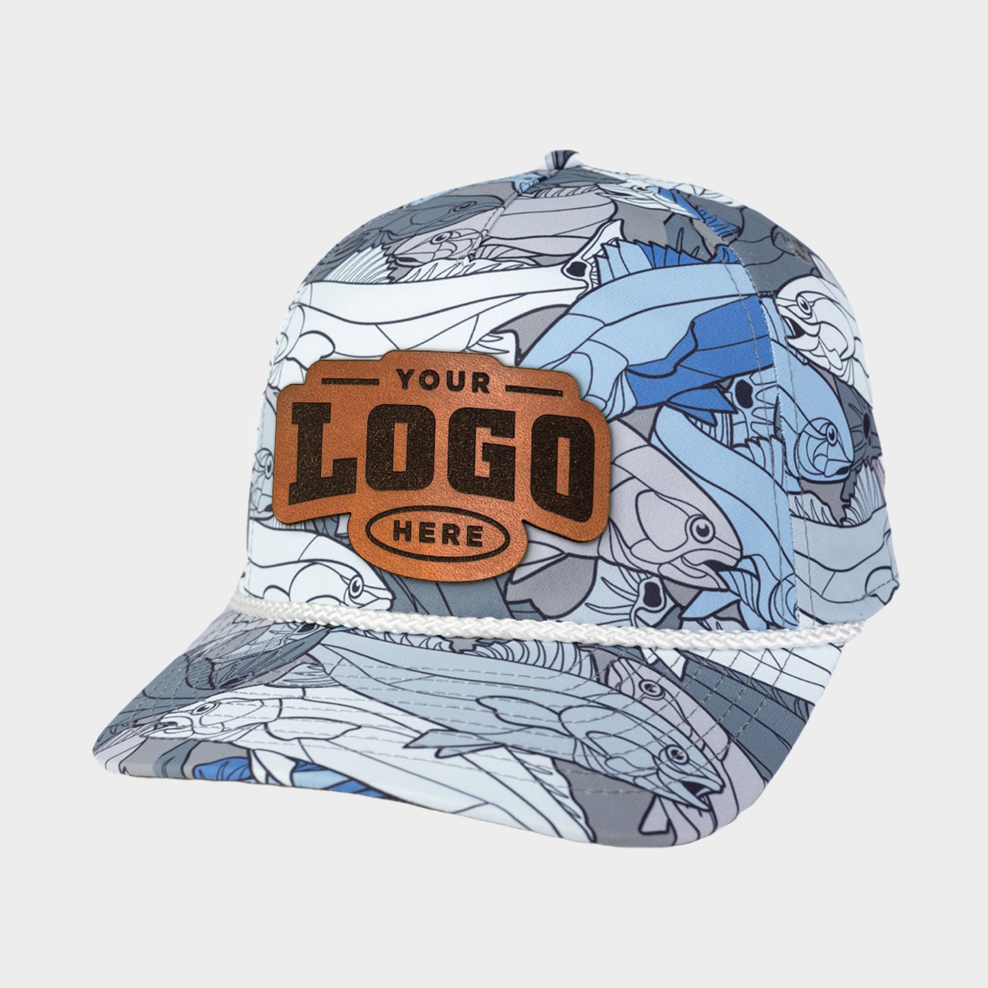Leather Patch Performance Rope Hat - Imperial DNA014
