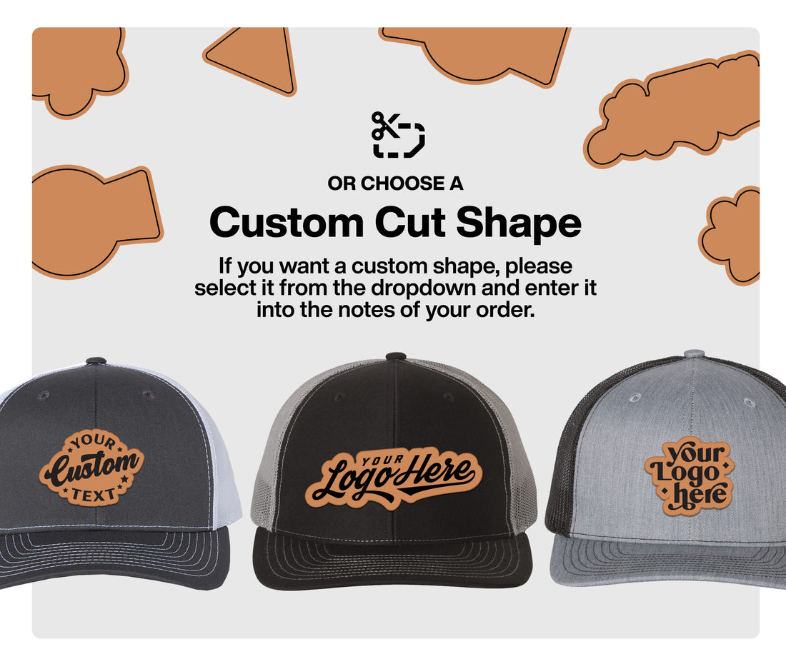 Custom Leather Patch Rope Hat
